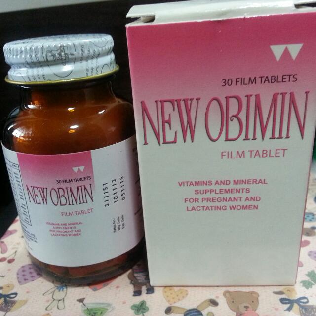Obimin Tablets (30 Tablets), Babies & Kids, Maternity Care on Carousell