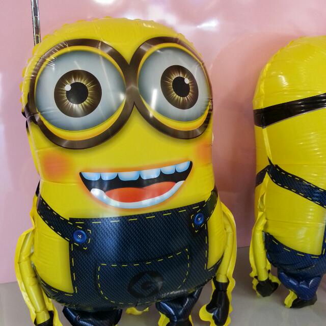 [Minions - Despicable Me] Helium Balloon, Hobbies & Toys, Stationery ...