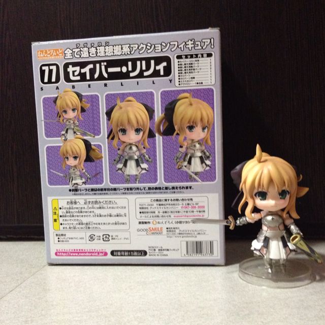 Authentic Nendoroid Fate Stay Night Saber Lily Figure, Hobbies & Toys ...