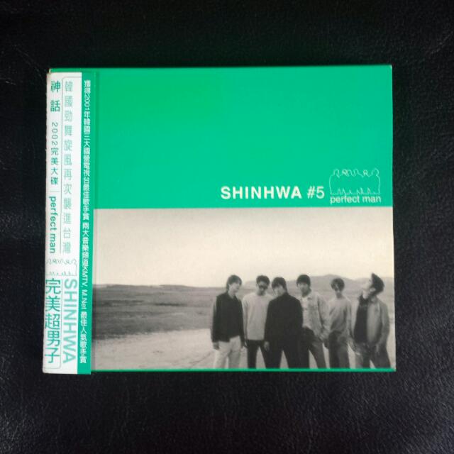Shinhwa 5th Album - Perfect Man (TW press), Hobbies & Toys, Memorabilia ...