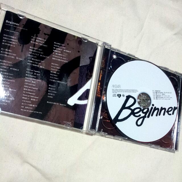 [Reserved] AKB48 Beginner CD & DVD, Hobbies & Toys, Memorabilia & Collectibles, Fan Merchandise ...