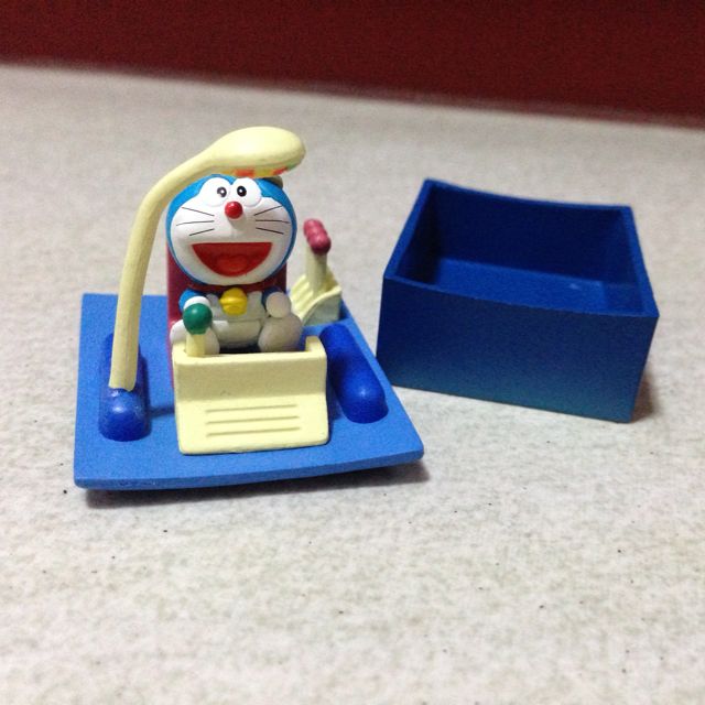 Doraemon Mini Container Figurine - Time Machine, Hobbies & Toys, Toys ...
