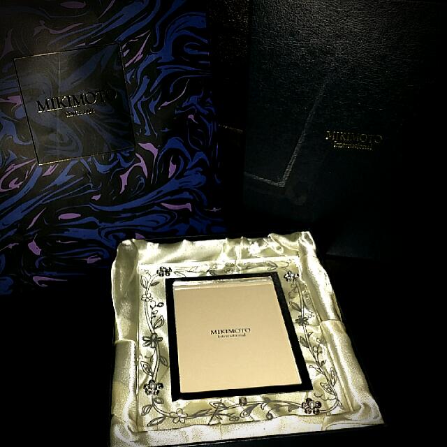 MIKIMOTO International Lucite Genuine PEARL Photo Frame - Brand NEW ...