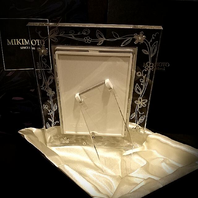 MIKIMOTO International Lucite Genuine PEARL Photo Frame - Brand NEW ...