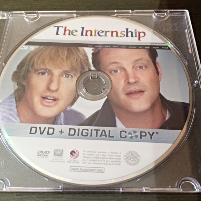 THE INTERNSHIP DVD, Everything Else on Carousell