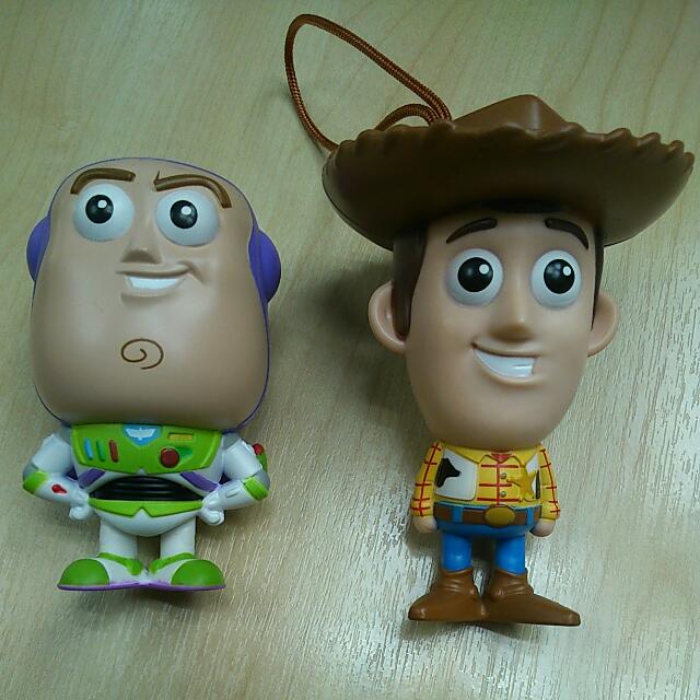 Disney Toy Story Bazz Lightyear & Woody, Hobbies & Toys, Toys & Games ...
