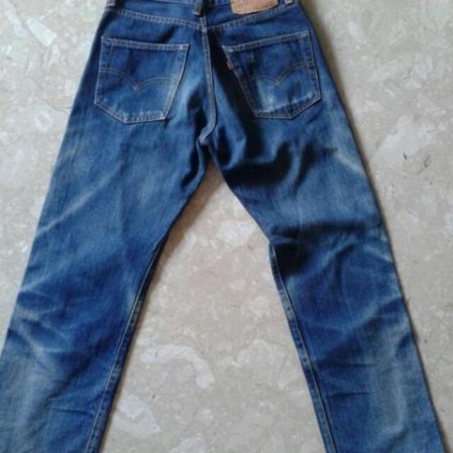 levis vintage big E 501 XX waist 28 length 34 lee edwin Fragment Fenom , Men's Fashion, Bottoms ...