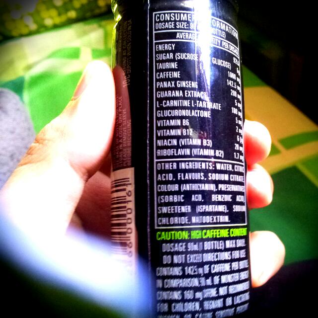 MONSTER ENERGY Shot 90mL, Everything Else on Carousell