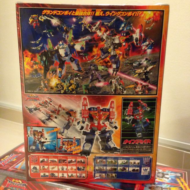 Transformers SC-01 Superlink Grand Convoy And SC-17 Wing Sabre (TAKARA ...