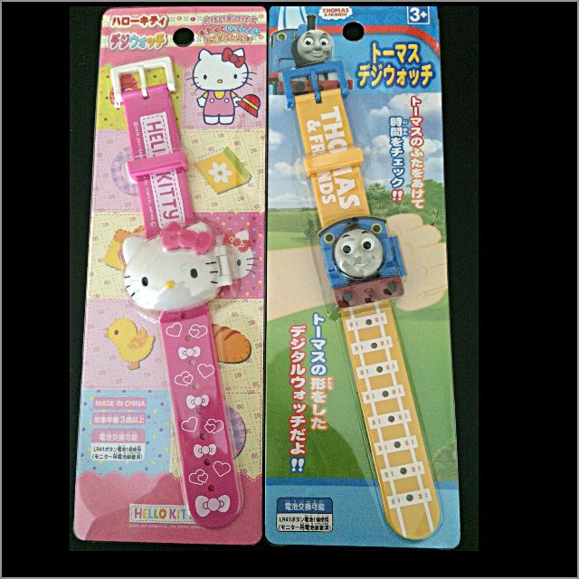 Hello Kitty & Thomas and Friends Watch, Hobbies & Toys, Toys & Games on ...