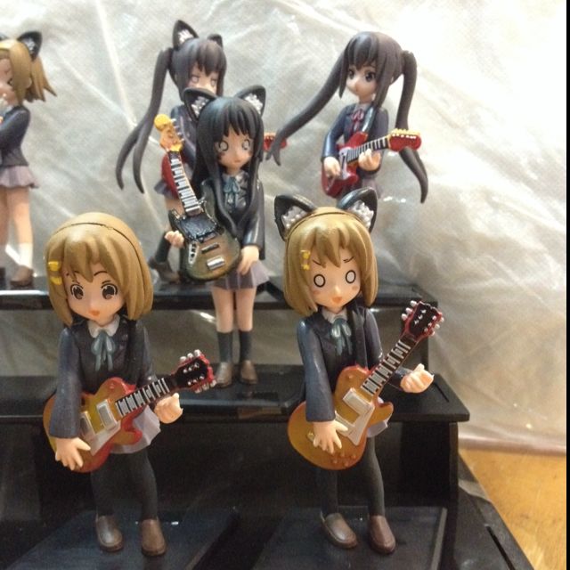 K-on Figurine Set, Hobbies & Toys, Toys & Games on Carousell
