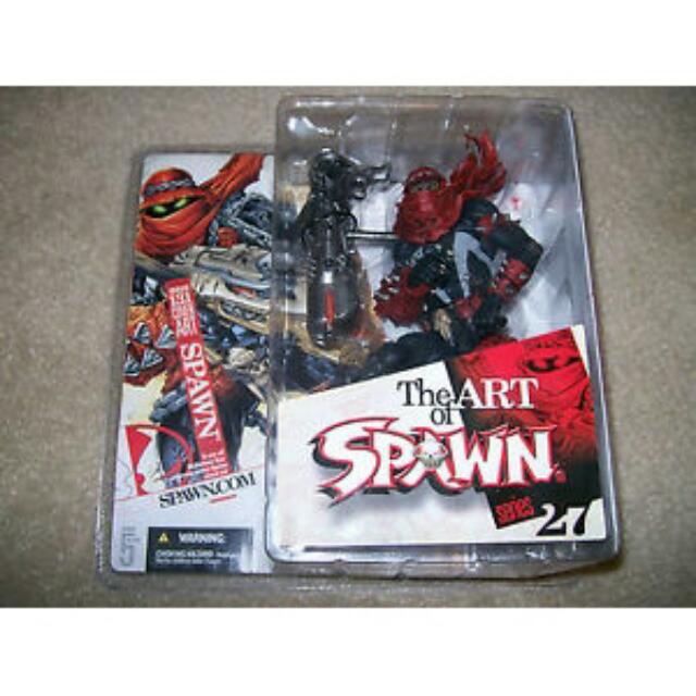 McFarlane The Art of Spawn Series 27 Issue 131 Cover Art Spawn Figure ...