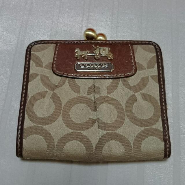 Authentic Coach Wallet , Luxury, Bags & Wallets on Carousell