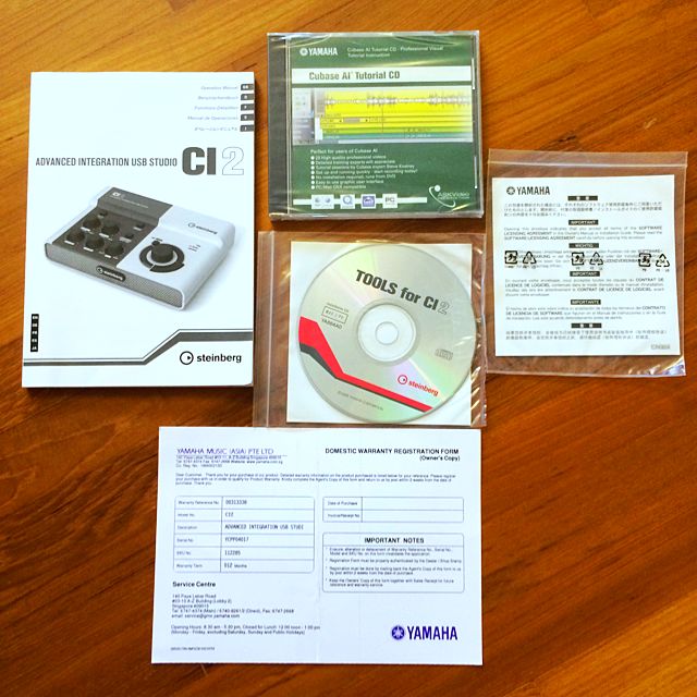 [RTP $269] Steinberg Cubase AI 5 CI 2, Hobbies & Toys, Music & Media ...