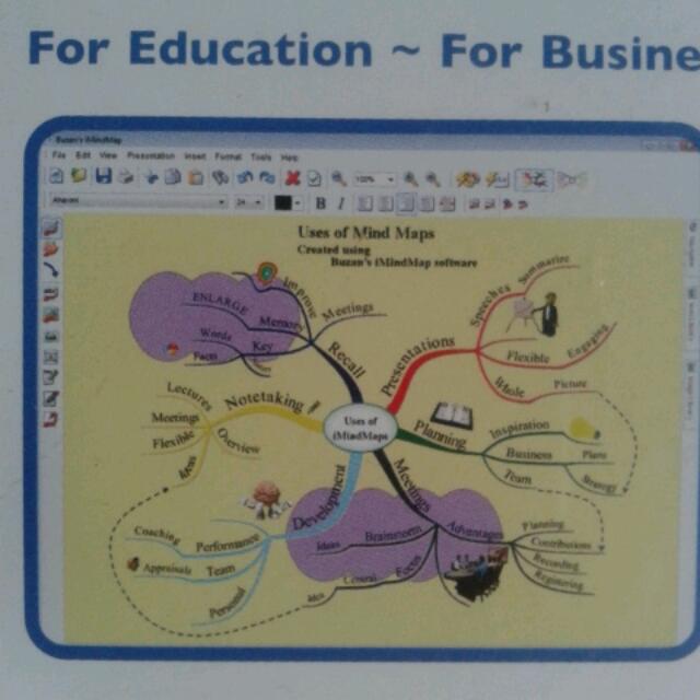 tony buzan's imindmap software ( mind mapping software mindmap) children education tuition ...