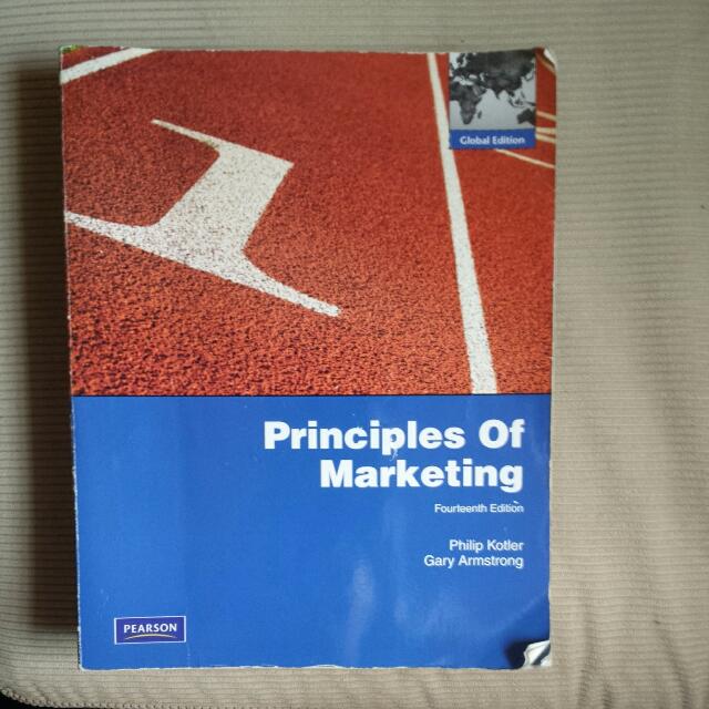 Principles Of Marketing Textbook, Books & Stationery, Textbooks on ...