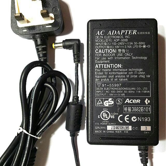 Acer Laptop Power Adapter, Computers & Tech, Parts & Accessories ...
