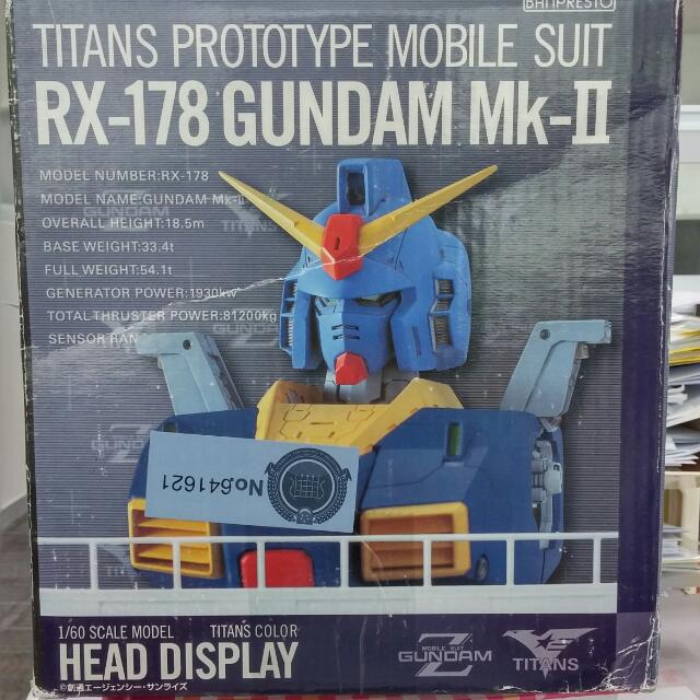 1/60 Scale Model : Head Display Titansprototype Mobile Suit RX-178 ...