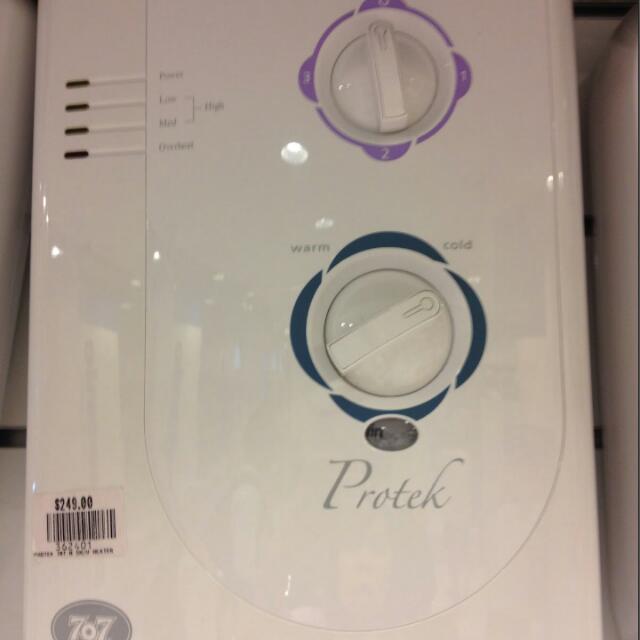 707 Protek Instant Water Heater, Furniture & Home Living, Bathroom ...