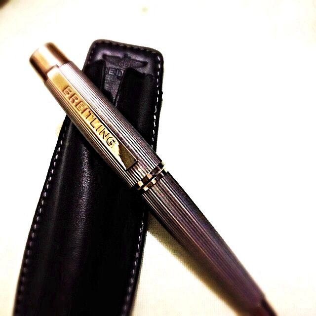 Authentic BN Breitling Limited Edition Ballpoint Pen, Hobbies & Toys ...