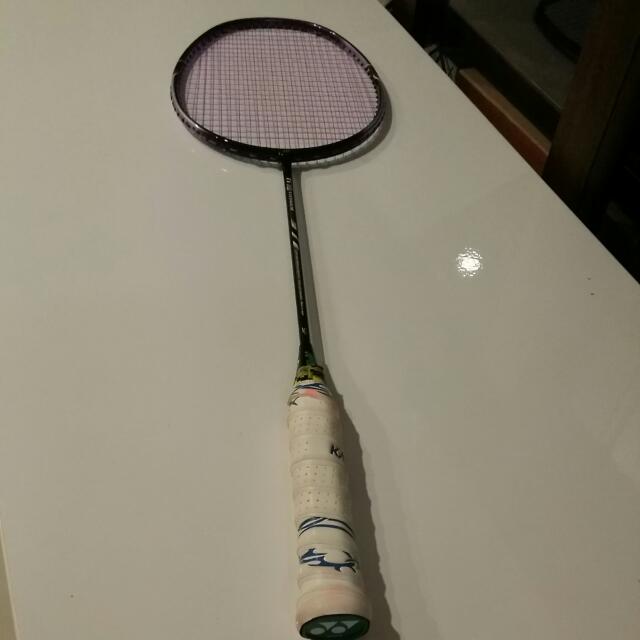 Ti 10 Titanium Mesh Yonex Badminton Racket, Sports Equipment, Sports ...