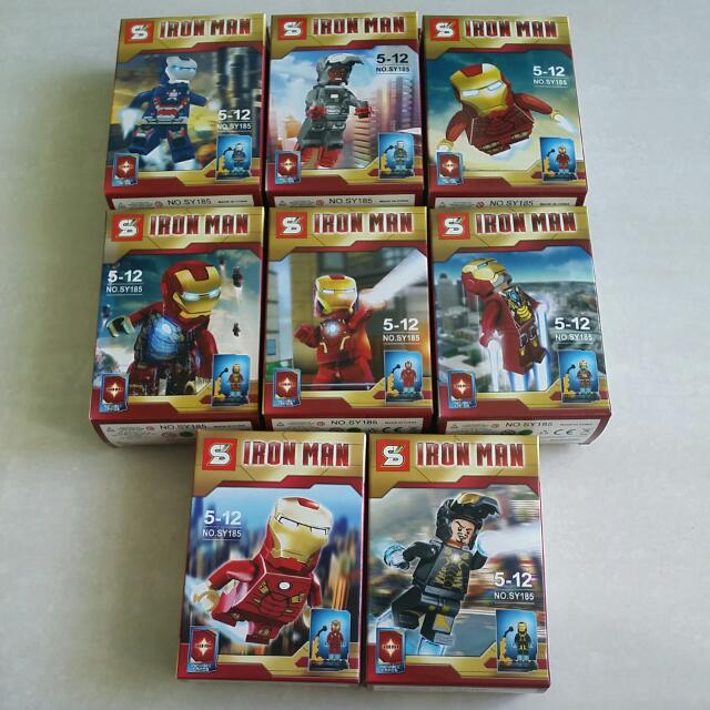 lego iron man set , Hobbies & Toys, Toys & Games on Carousell