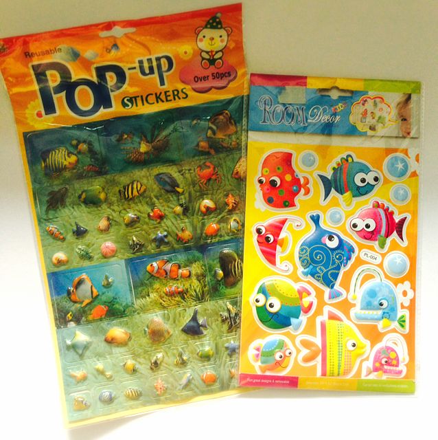 Pop Up Stickers, Hobbies & Toys, Stationery & Craft, Stationery ...