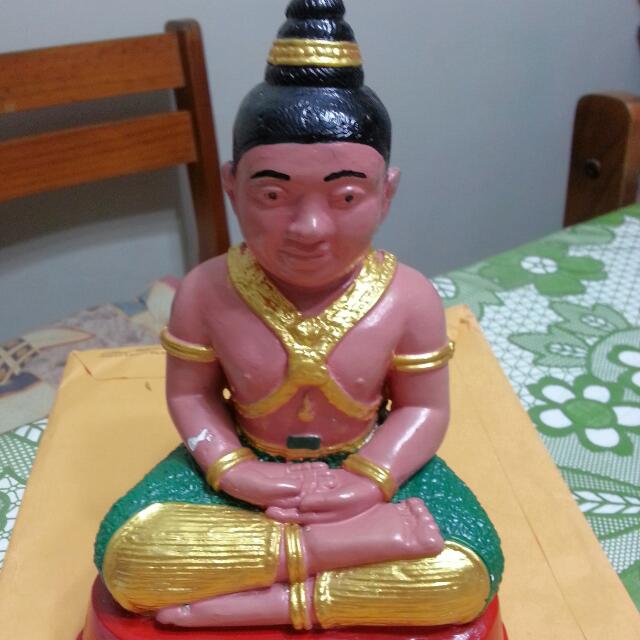 Thai Amulet Kuman Guman KMT Wat PAILOM, Men's Fashion, Muslim Wear ...