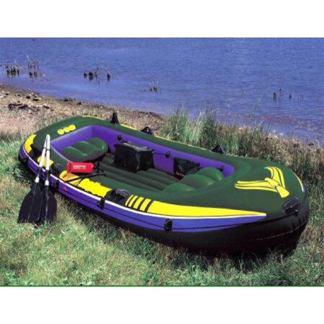 Brand New Seahawk 4-Man Inflatable Boat, Sports Equipment, Sports ...