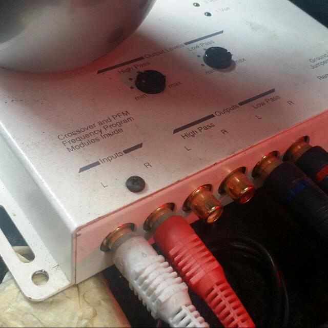 Audio Control 2XS 2-way Electronic Crossover, Cars on Carousell