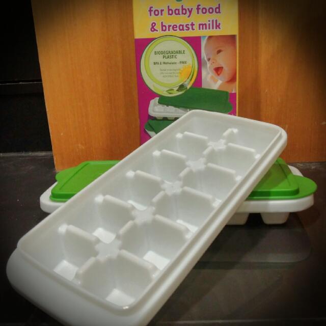 Fresh Baby, So Easy Storage Trays, For Baby Food & Breast Milk, 2 Trays ...