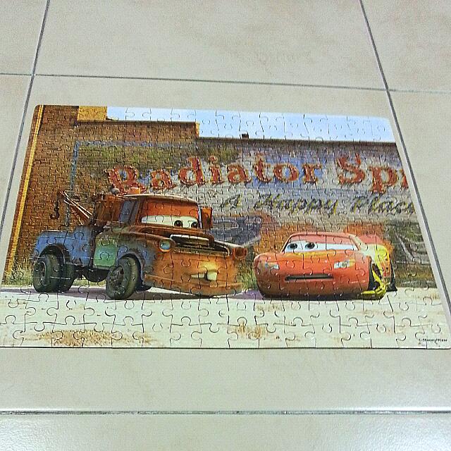 Lightning McQueen Radiator Springs Puzzle, Hobbies & Toys, Toys & Games ...