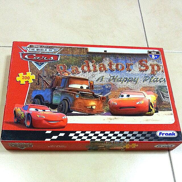 Lightning McQueen Radiator Springs Puzzle, Hobbies & Toys, Toys & Games ...