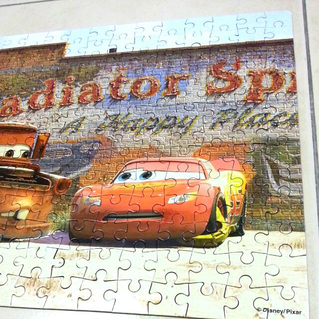Lightning McQueen Radiator Springs Puzzle, Hobbies & Toys, Toys & Games ...