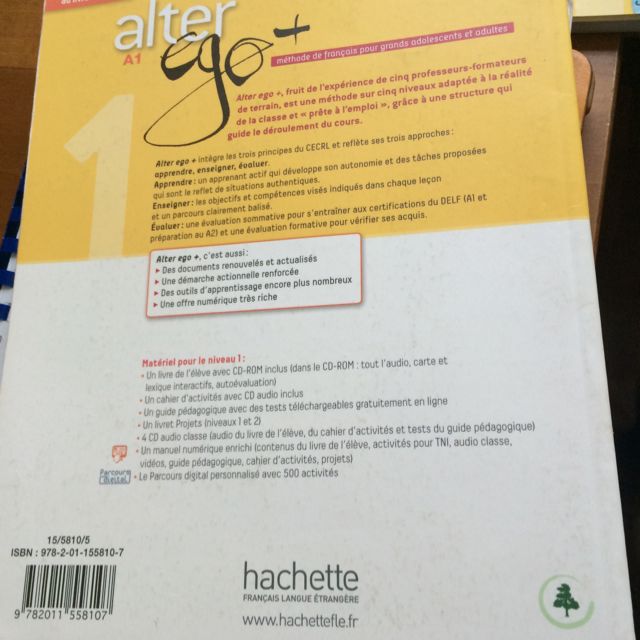 Alter Ego+ French Textbook + Workbook, Hobbies & Toys, Books ...