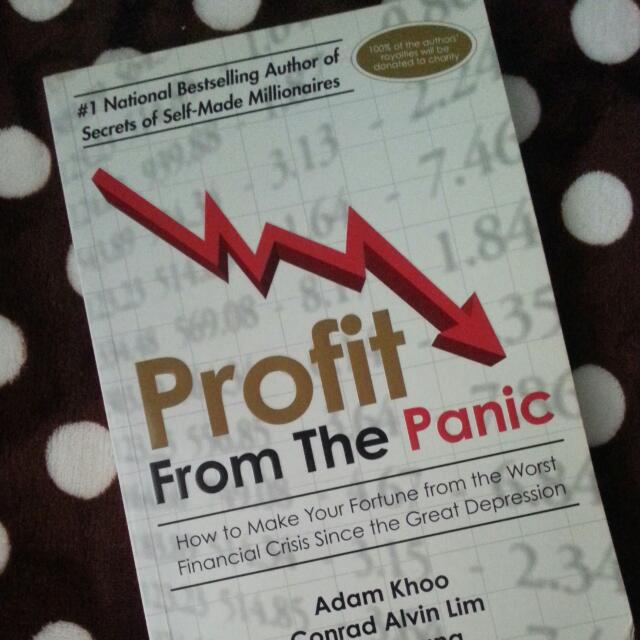 Profit From The Panic -adam Khoo, Hobbies & Toys, Books & Magazines ...