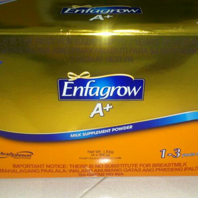 Enfagrow A+ Stage3 1.8kg (Economy Pack), Babies & Kids, Nursing ...