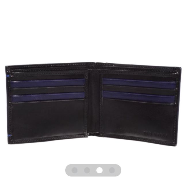 Ted Baker Edge Paint Bifold Coin Wallet & Card Holder, Men's Fashion ...