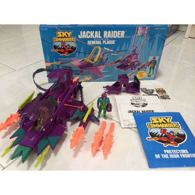 Vintage Sky Commanders Jackal Raider, Hobbies & Toys, Toys & Games on ...
