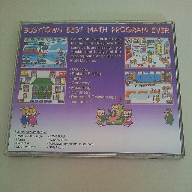 Busytown Math PC Game, Hobbies & Toys, Toys & Games on Carousell