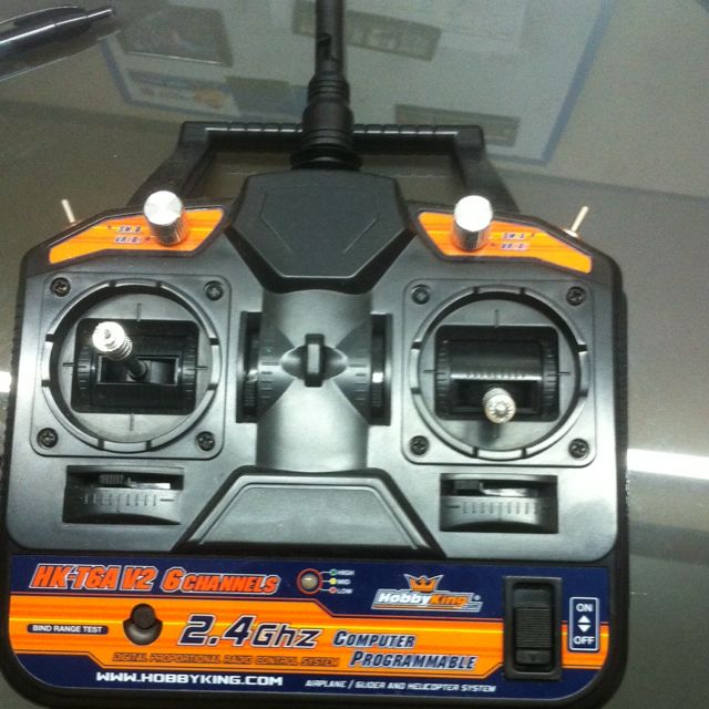 Hobbyking hK-T6A V2 6ch Radio (air) (mode1), Hobbies & Toys, Toys ...
