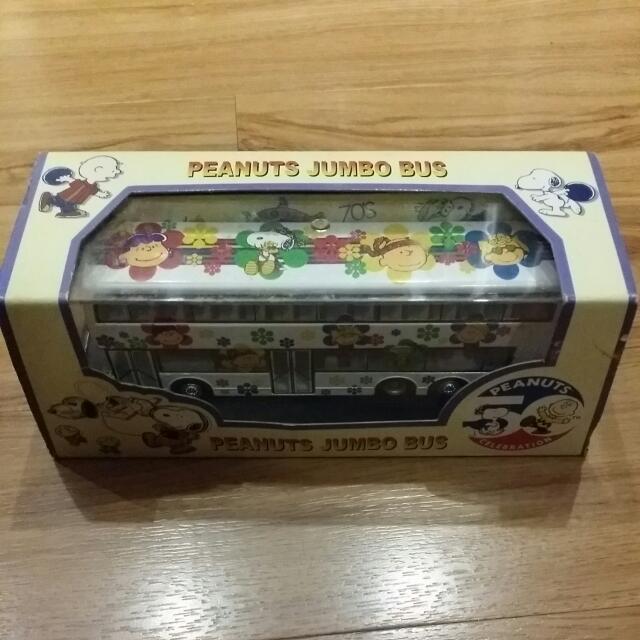 Snoopy/Peanuts Jumbo Bus , Hobbies & Toys, Toys & Games on Carousell