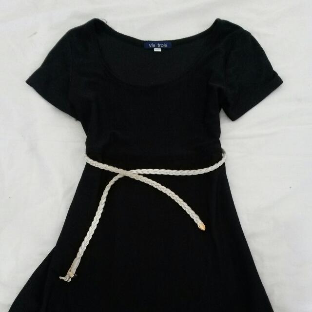 Basic Ah gogo Black Dress, Women's Fashion, Tops, Sleeveless on Carousell