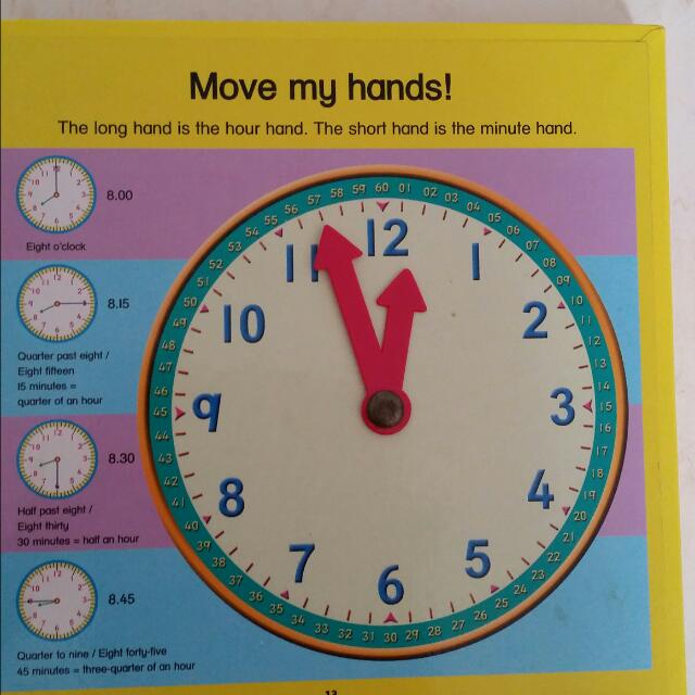 Book, Fun with time, Hobbies & Toys, Books & Magazines, Children's ...
