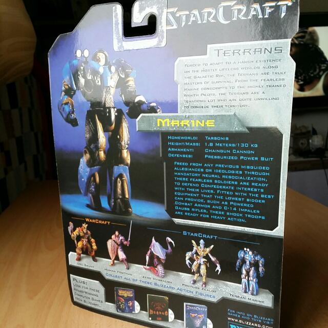 StarCraft Action Figure Terran Marine , Hobbies & Toys, Toys & Games on ...