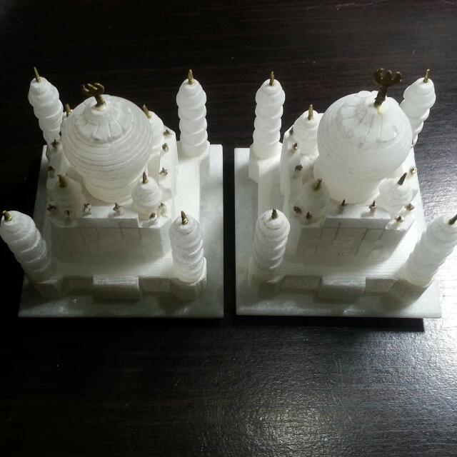 Taj Mahal Replica Model x2, Hobbies & Toys, Memorabilia & Collectibles ...