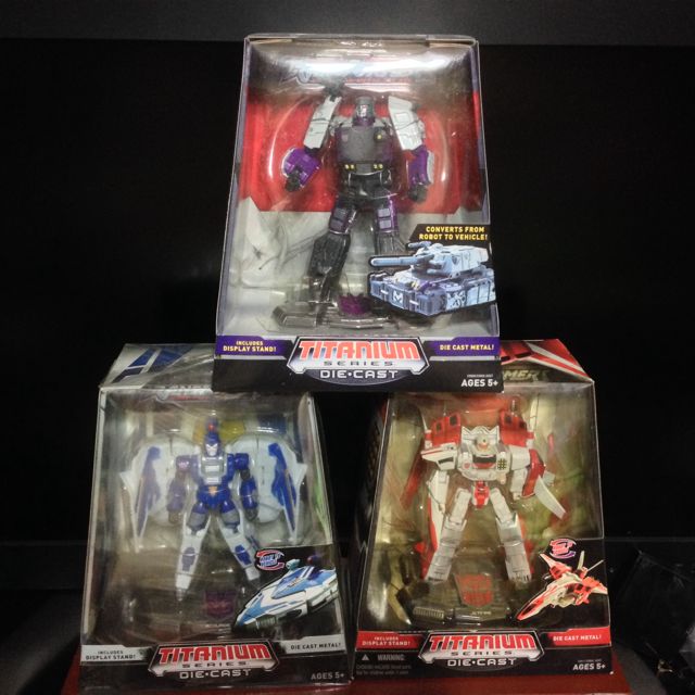 Transformers Titanium - Megatron, Scourge & Jetfire (MISB), Hobbies ...