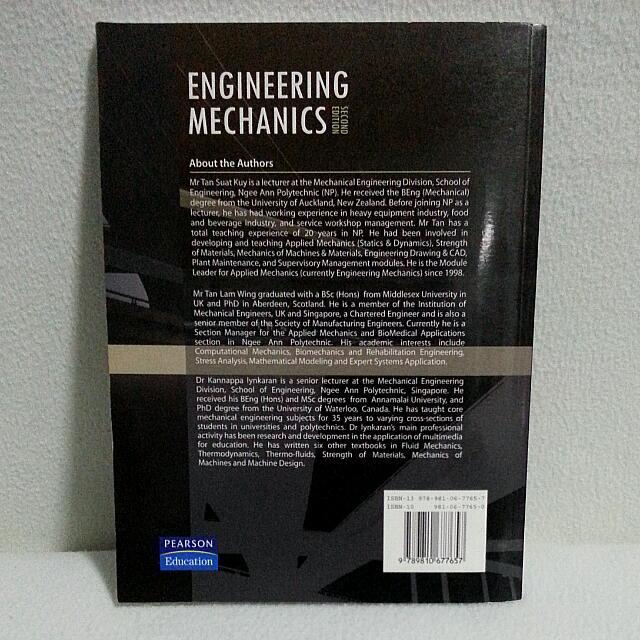 Engineering Mechanics (second edition) , Hobbies & Toys, Books ...