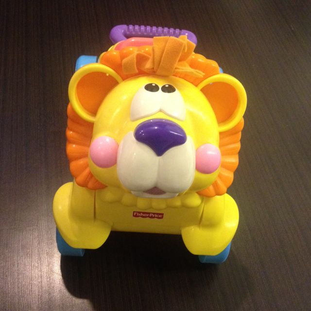 Fisher Price Lion Kiddy Ride, Babies & Kids, Infant Playtime on Carousell