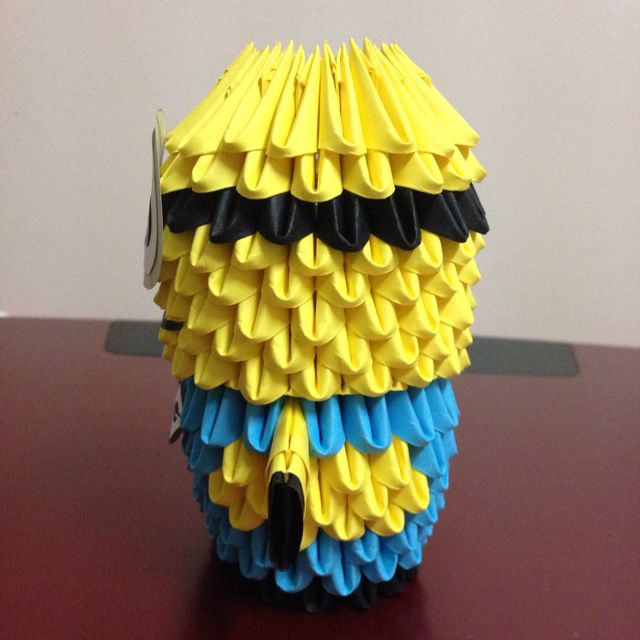 Minion 3D Origami, Hobbies & Toys, Stationery & Craft, Occasions ...